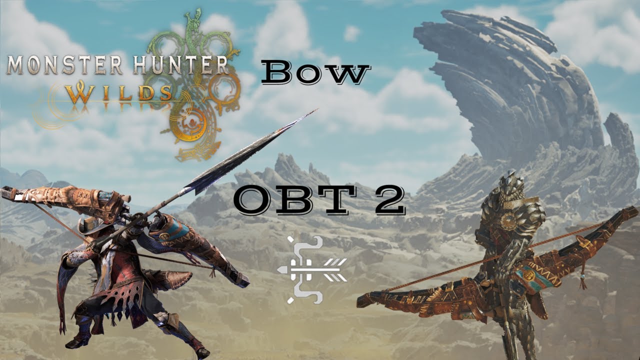 Trying Bow in Monster Hunter Wilds OBT2 - YouTube