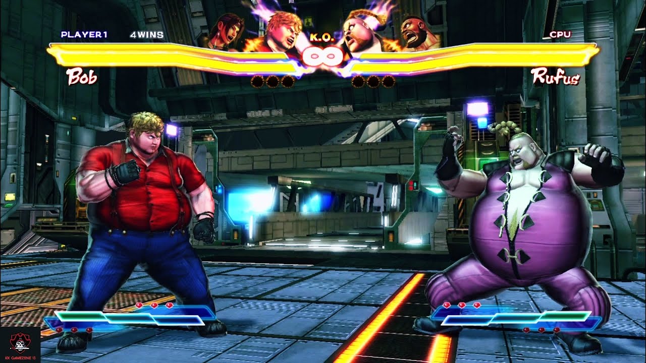Street Fighter x Tekken Gameplay - Bob & Julia VS Rufus & Zangief # ...