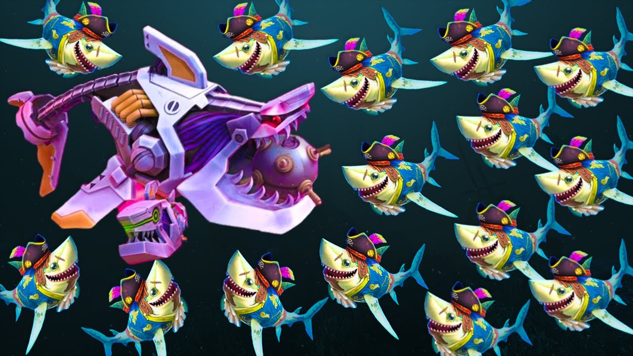 Hungry Shark World: Strongest Fish Defeated By All Players🦑Ocean ...