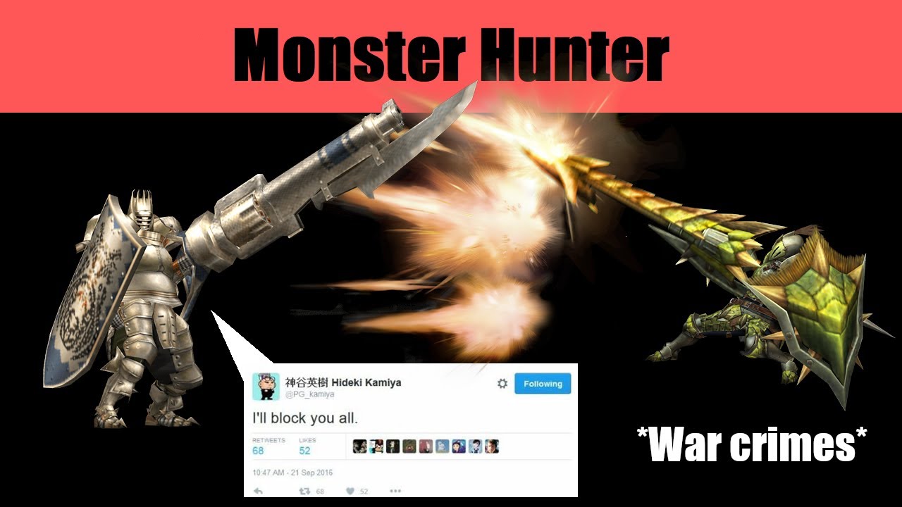 [Monster Hunter] Funny Gunlance Glitches - YouTube