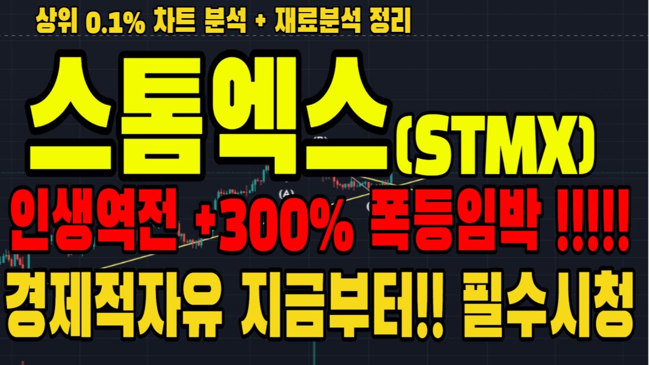 스톰엑스 스톰엑스코인전망 스톰엑스차트분석 스톰엑스대응전략 코인전망 비트코인 이더리움 도지코인 Youtube