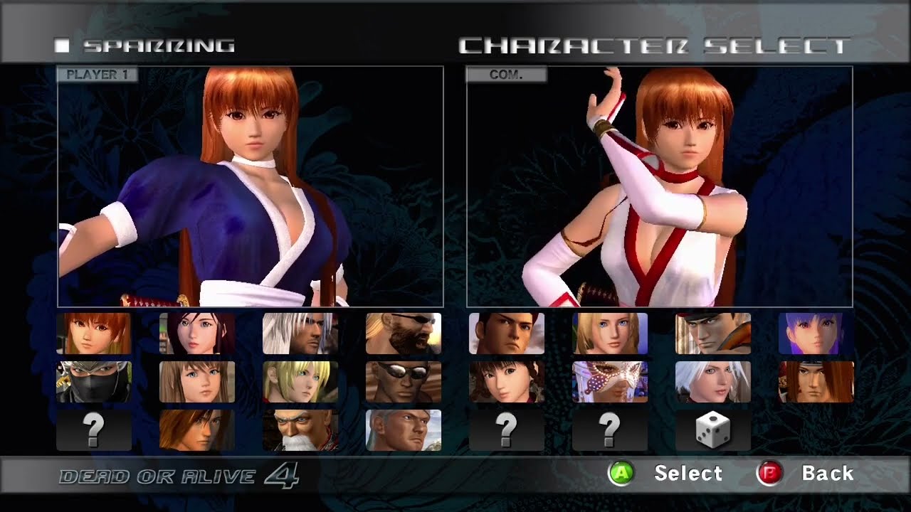 Dead or Alive 4 (XBS) | Kasumi Story, Training, Time Attack, & Survival ...