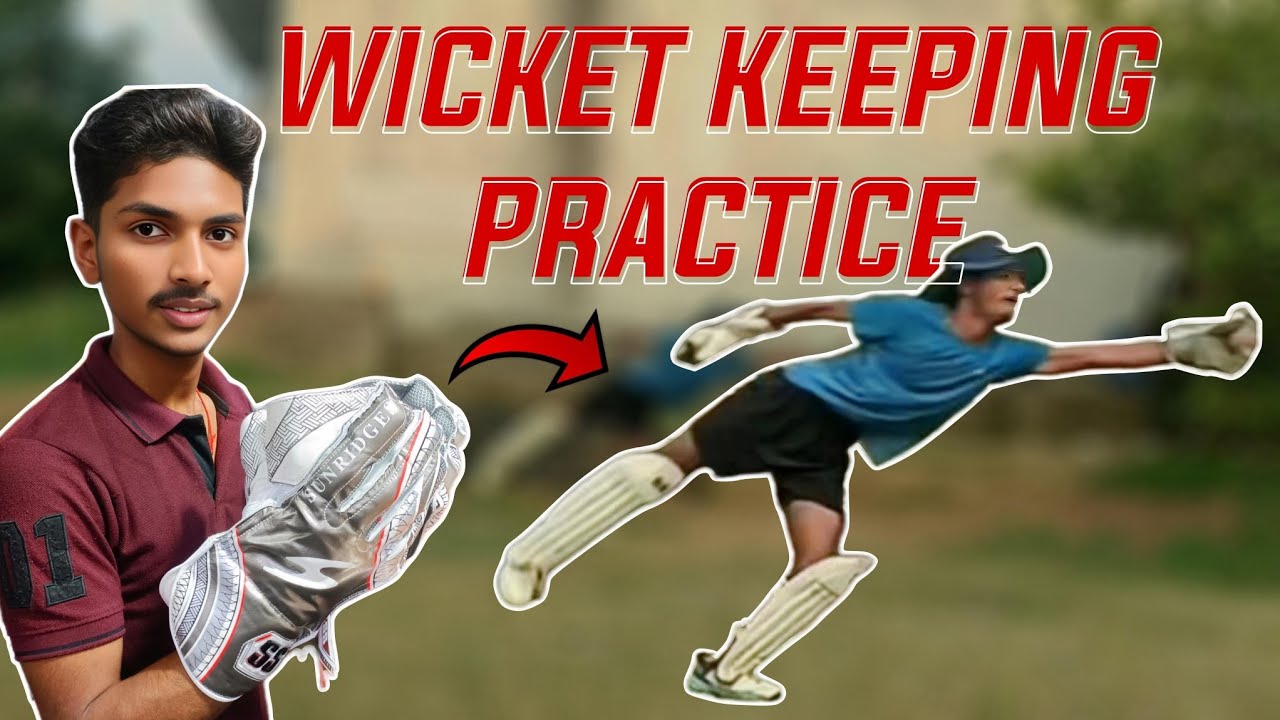 Wicket Keeping Practice - @SOLOCRICKETER - YouTube