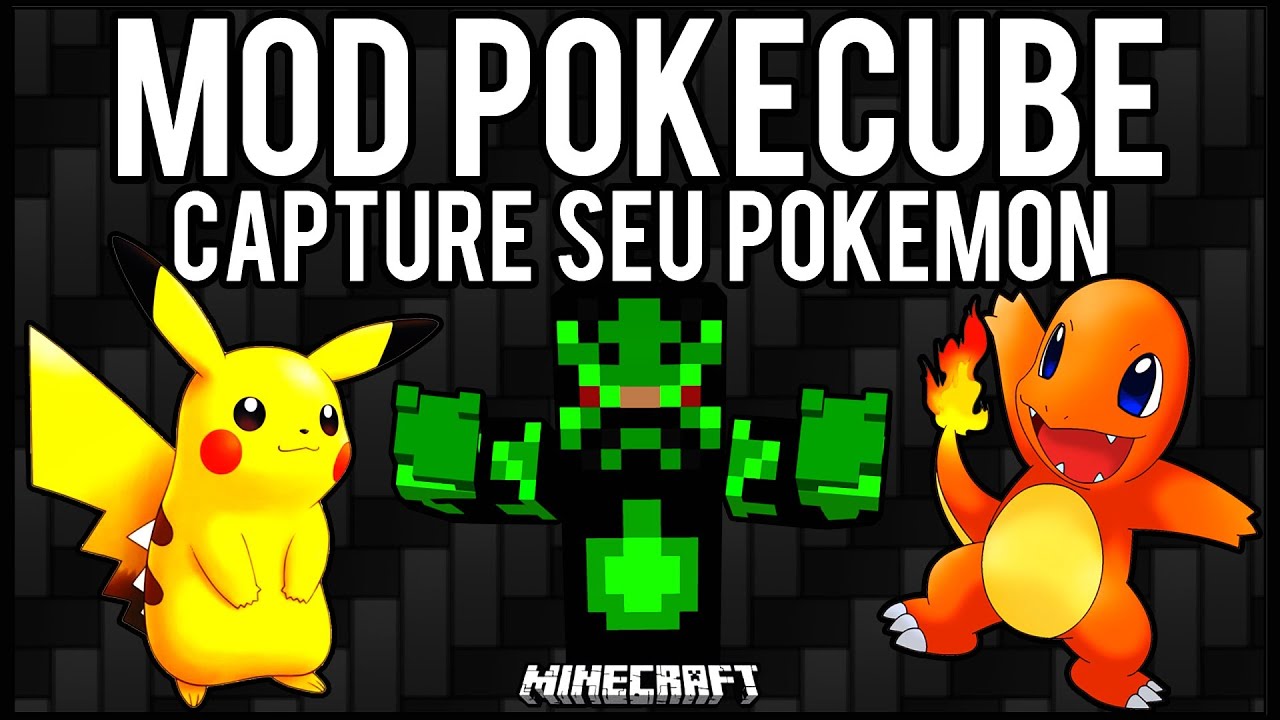 [Tutorial]MOD PokeCube - Capture Seu Pokemon Minecraft - YouTube
