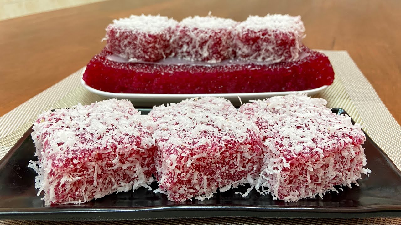 Kuih Sagu Merah | Tips Sagu Jernih Dan Tak Lembik - YouTube