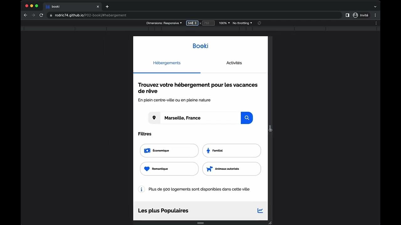 P02 OPENCLASSROOMS Booki HTML & CSS - YouTube