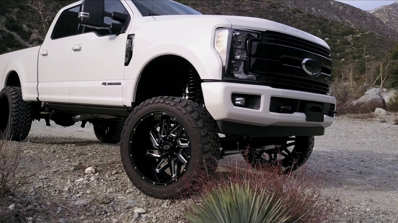Walk around the F250 Superduty on our 361 Spyders. - YouTube