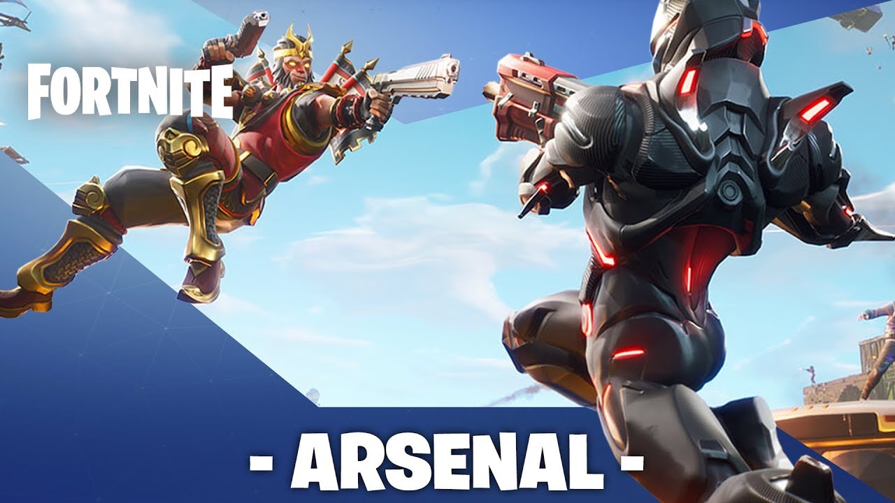 Jogando ARSENAL | Fortnite - YouTube