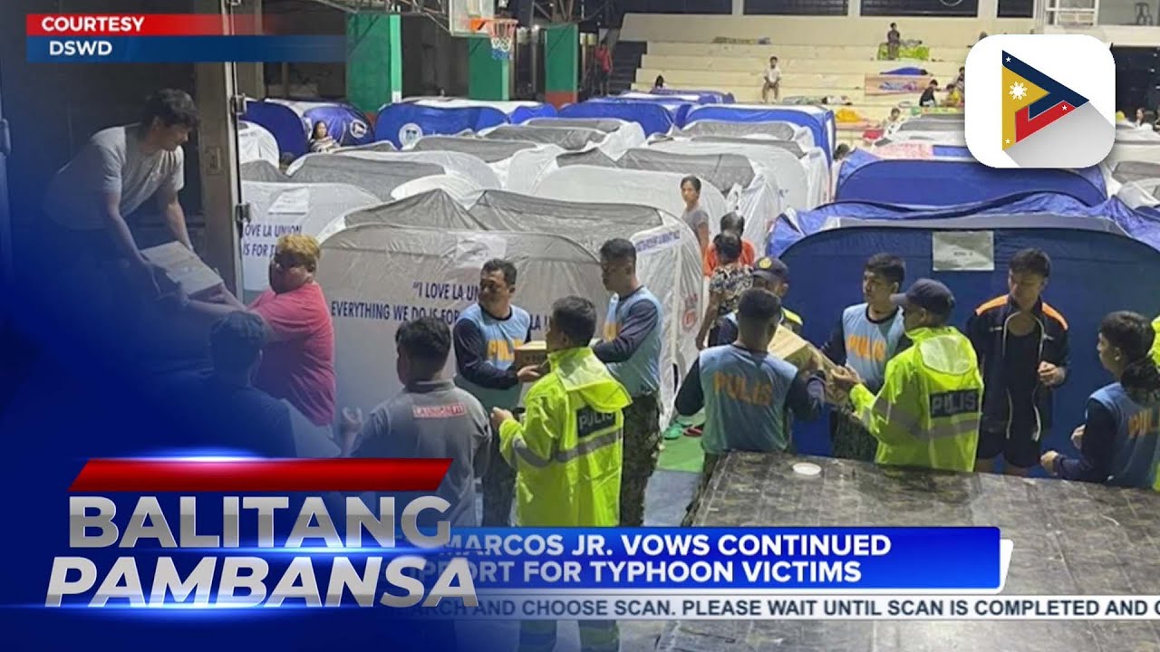 PBBM vows continued support for typhoon victims; lauds first responders ...