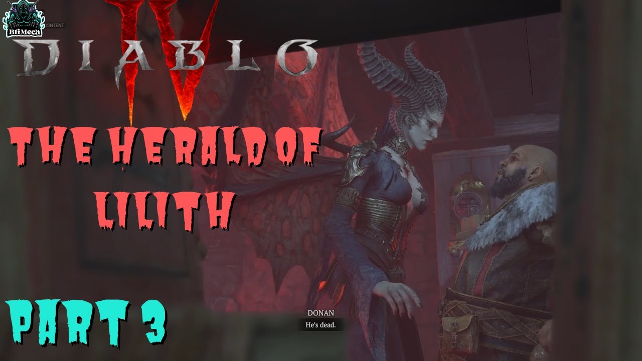 Diablo 4 Herald Of Lilith part 3 - YouTube