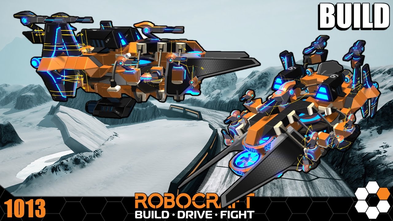 Robocraft Build - Dream Hover 1579 CPU - YouTube