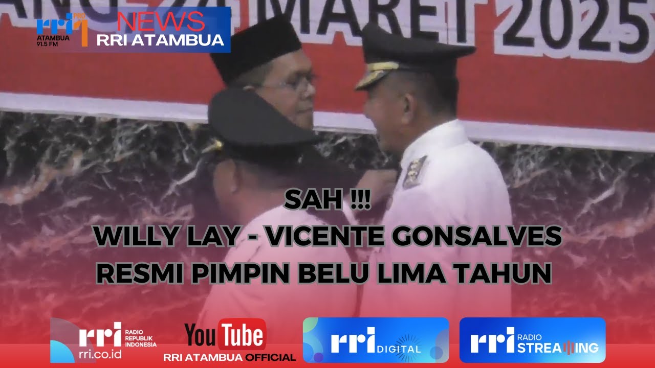 SAH !!! WILLY LAY - VICENTE GONSALVES RESMI PIMPIN BELU LIMA TAHUN - YouTube