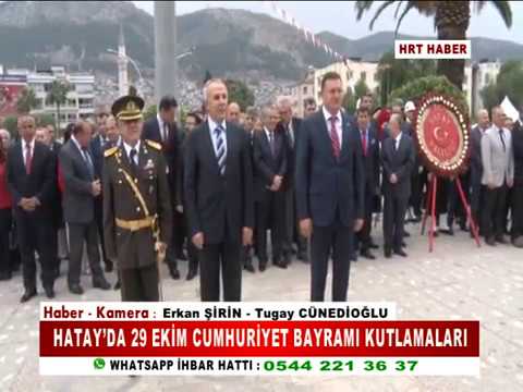 HATAY’DA 29 EKİM CUMHURİYET BAYRAMI KUTLAMALARI