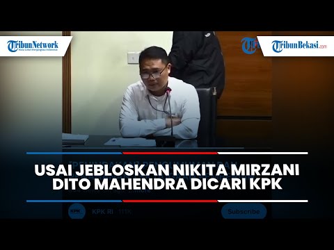 Usai Jebloskan Nikita Mirzani ke Penjara Dito Mahendra Dicari KPK