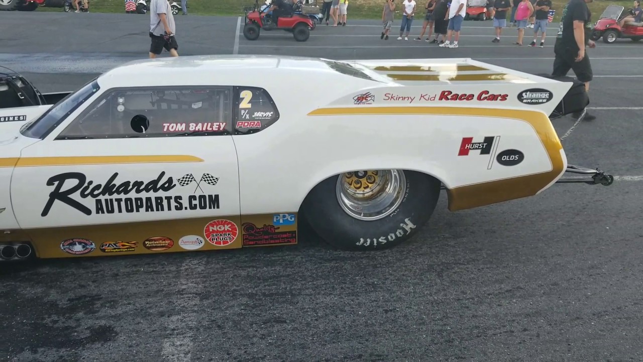 Tom Bailey's Olds/Hurst Pro Mod June 30, 2017 - YouTube