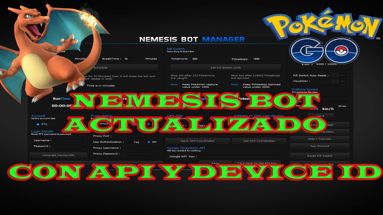 Nemesis Bot V2.0.4 Actualizado | Con API y DEVICE | Menos posibilidad ...