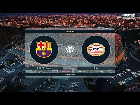 PES 2019 | FC Barcelona vs PSV | Full Match & Amazing Goals | Gameplay PC