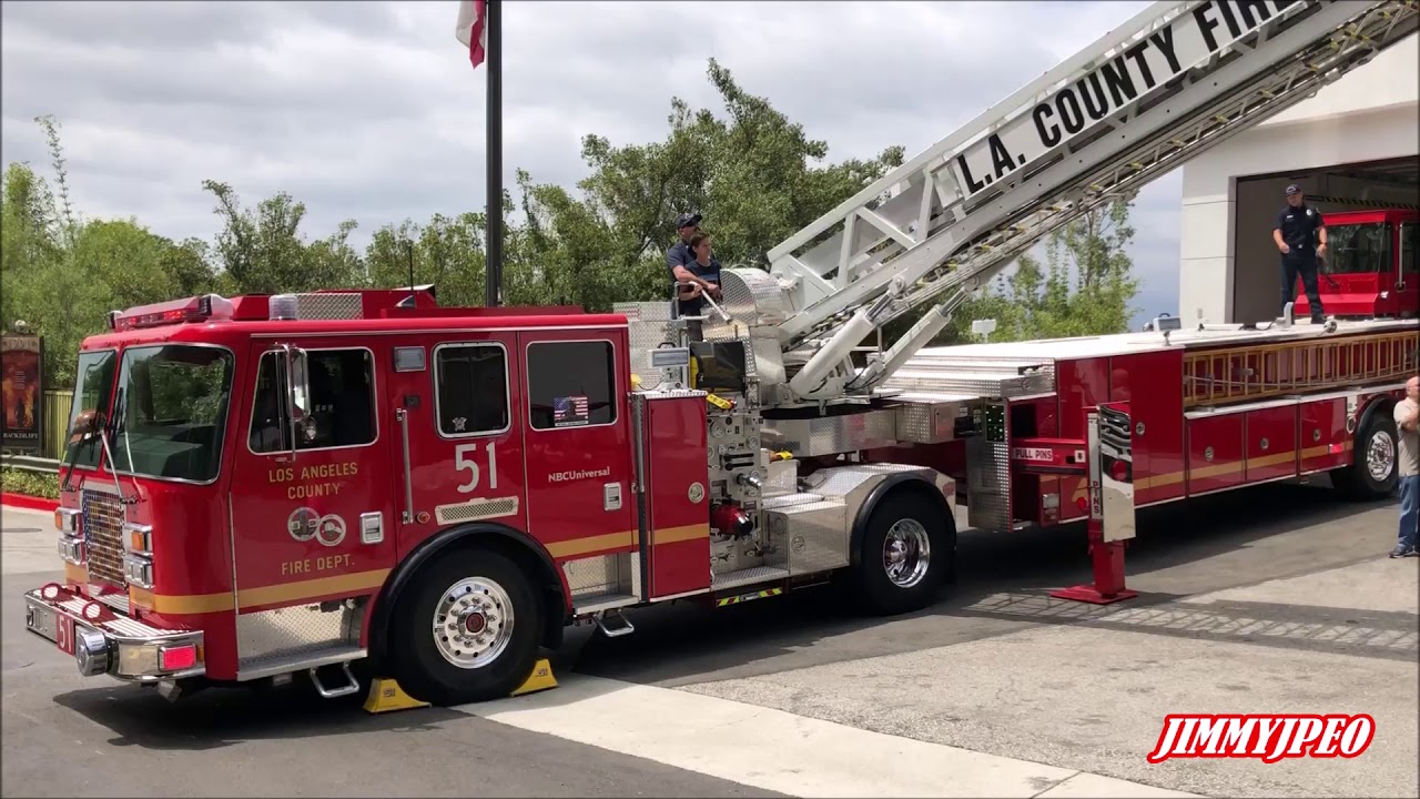 LACoFD Quint 51 - YouTube
