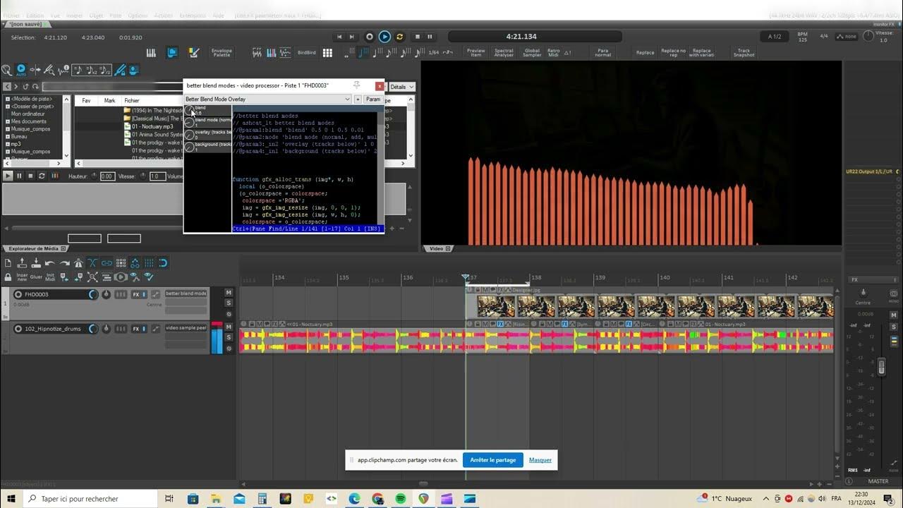 Audio Visualizer in Reaper with different Spectrograms - YouTube