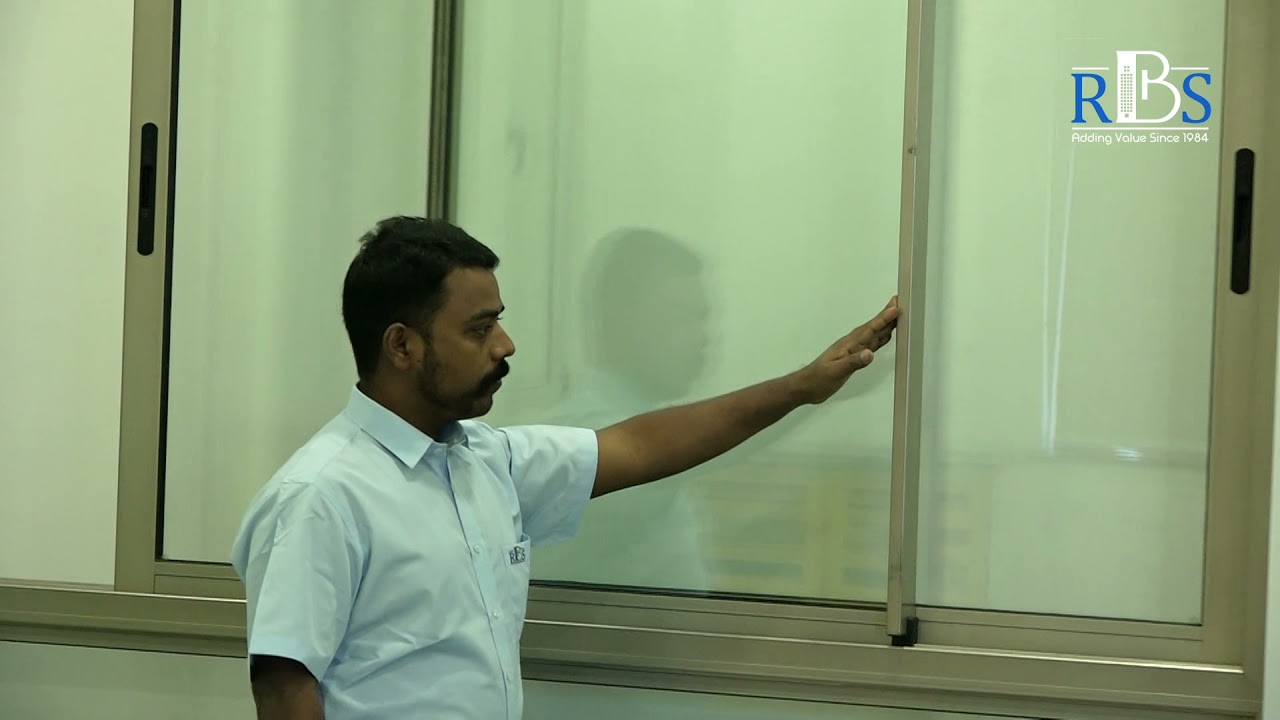 Slim Series Sliding Window with Railing - YouTube