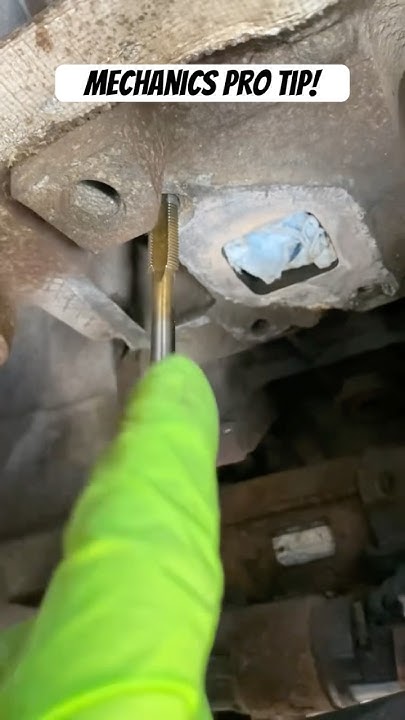 Mechanic’s Pro Tip: Stop Wrecking Your Manifold Threads!#automotive#mechanic#diy#ford#fyp#shorts ...