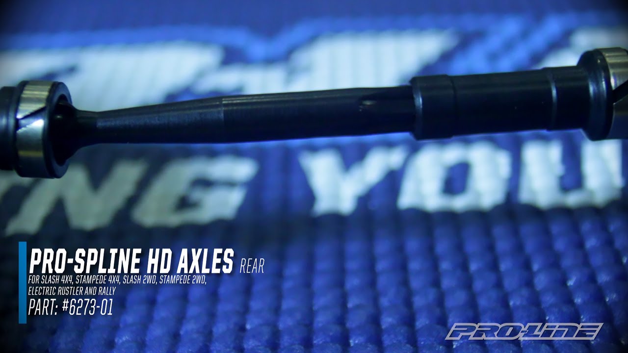 Pro-Line Pro-Spline HD Axles - YouTube