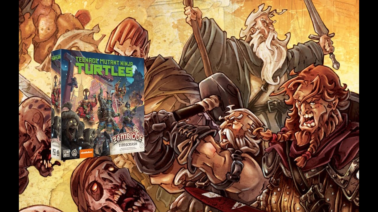 Zombicide White death - Teenage Mutant Ninja Turtles - YouTube