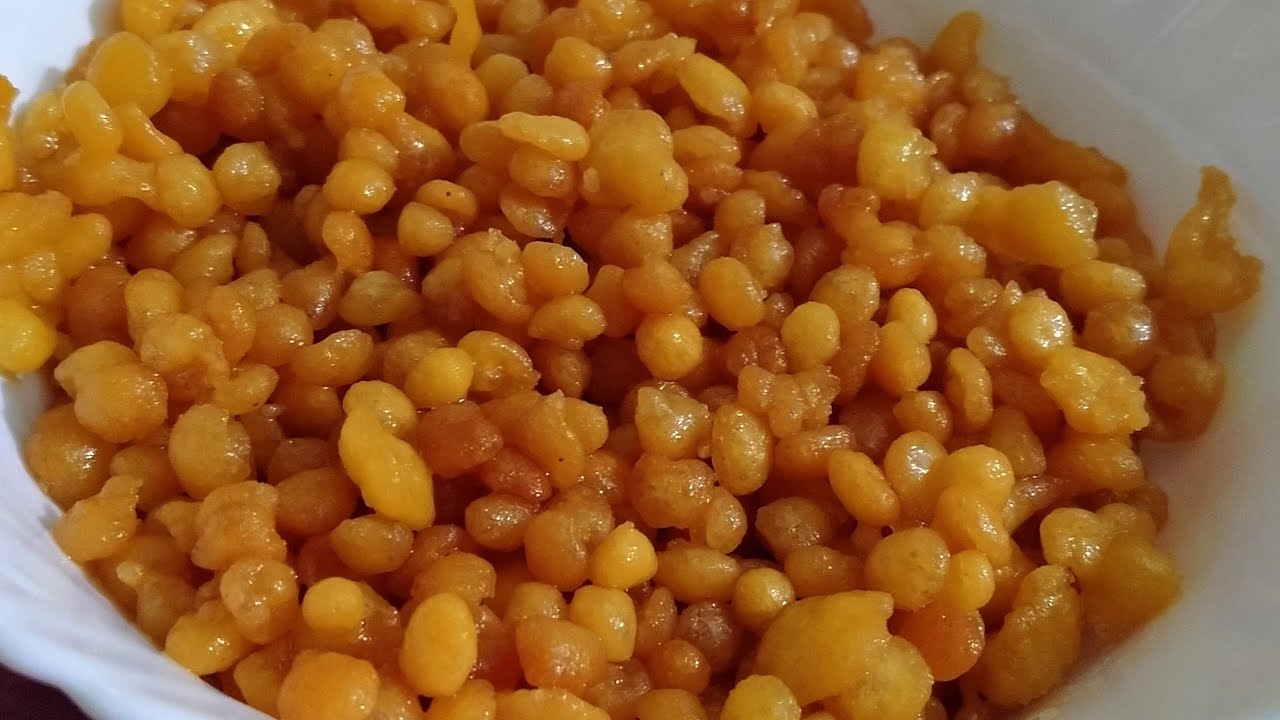 Boondi recipe ///How to make boondi at home - YouTube