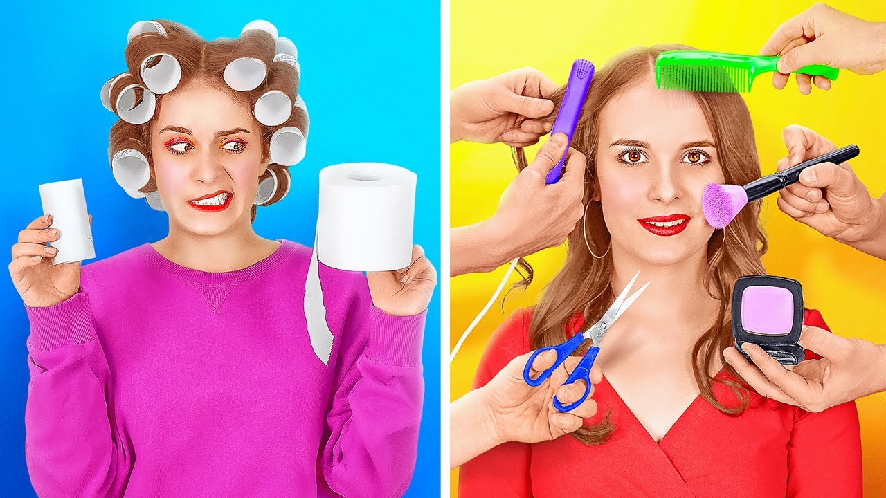 ÉLÈVE RICHE VS PAUVRE || Situations Drôles et Astuces DIY Pour La Vraie ...