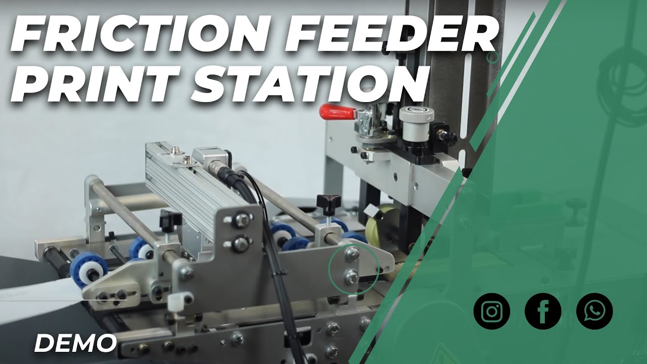 Elfin 1S Feed and Print System - YouTube