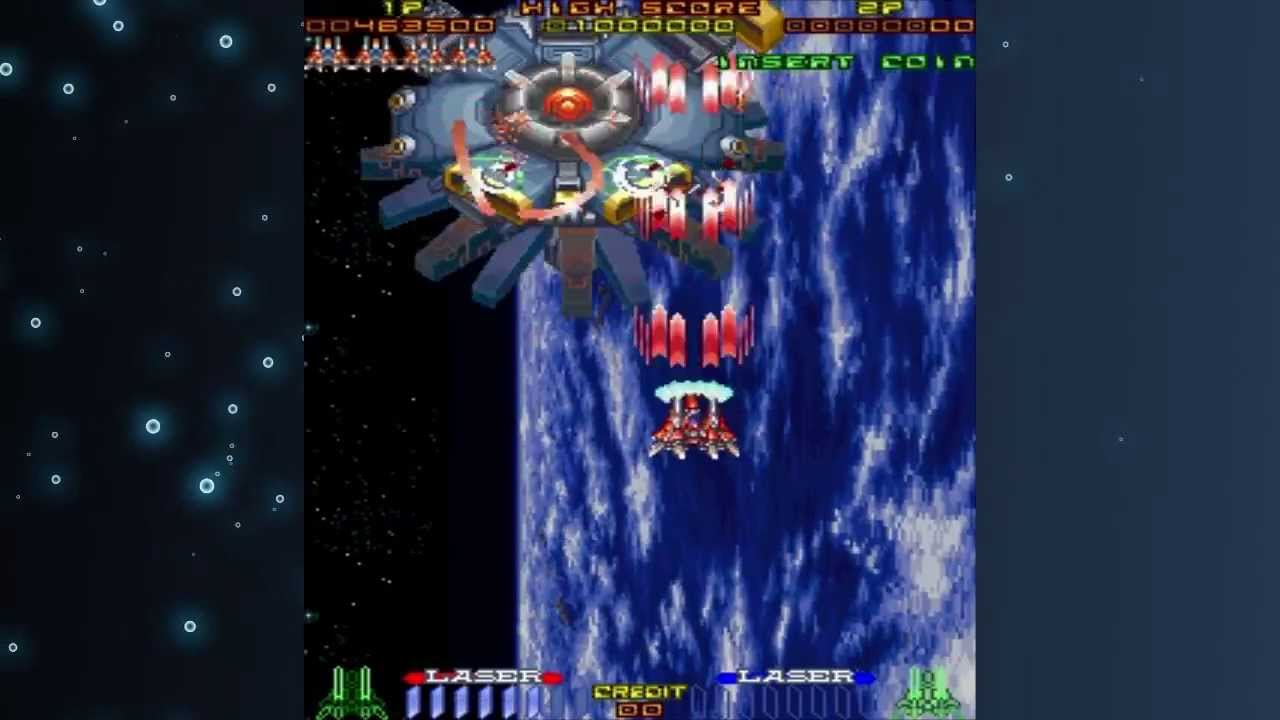 Videoanálise - Rayforce (Arcade, Sega Saturn) - YouTube