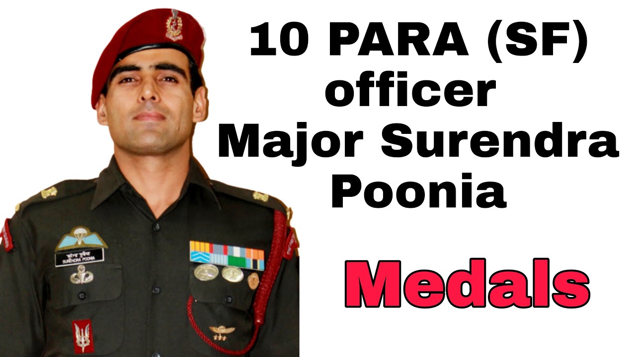 1️⃣0️⃣ PARA SF Officer Dr. MAJOR SURENDRA POONIA | Medals Decoded - YouTube