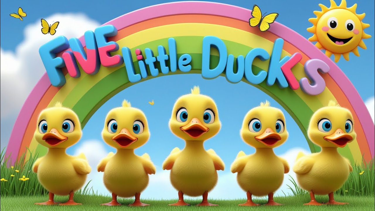 Five Little Ducks | Jhony Johny Yes Mama | Baby Shark Dance & Kids ...
