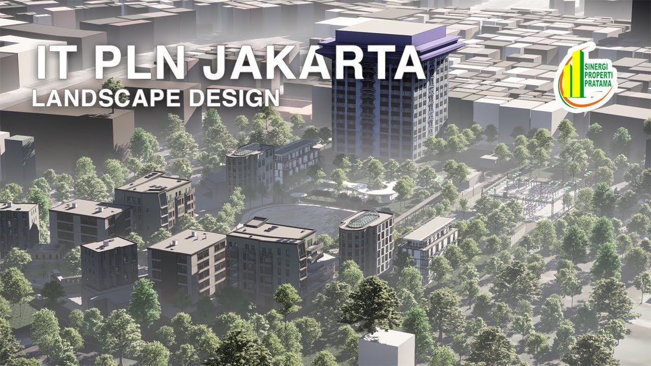 IT PLN l Landscape Design Jakarta - YouTube