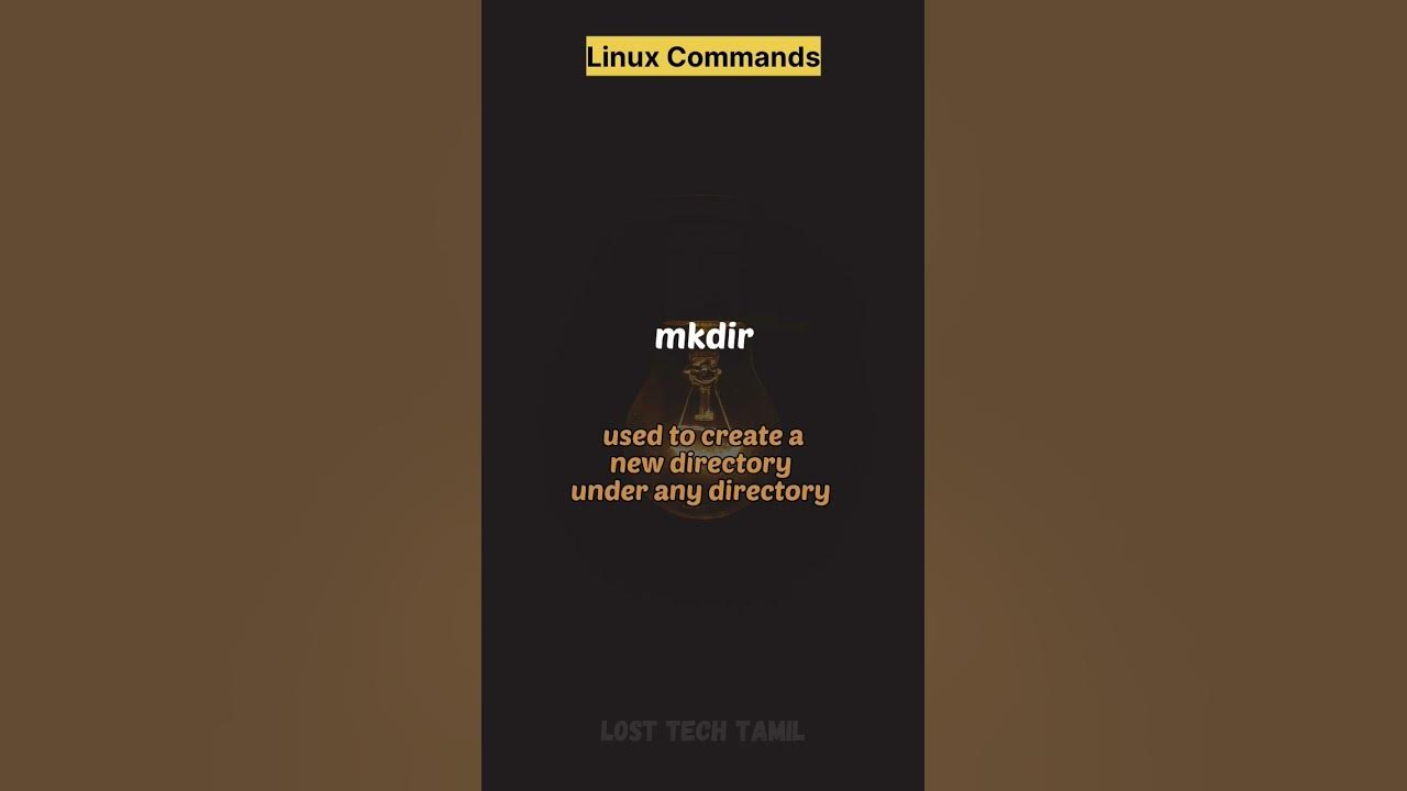 Linux Command Mkdir Linux Linuxcommands Interview Job India Technology Shorts 100 Youtube