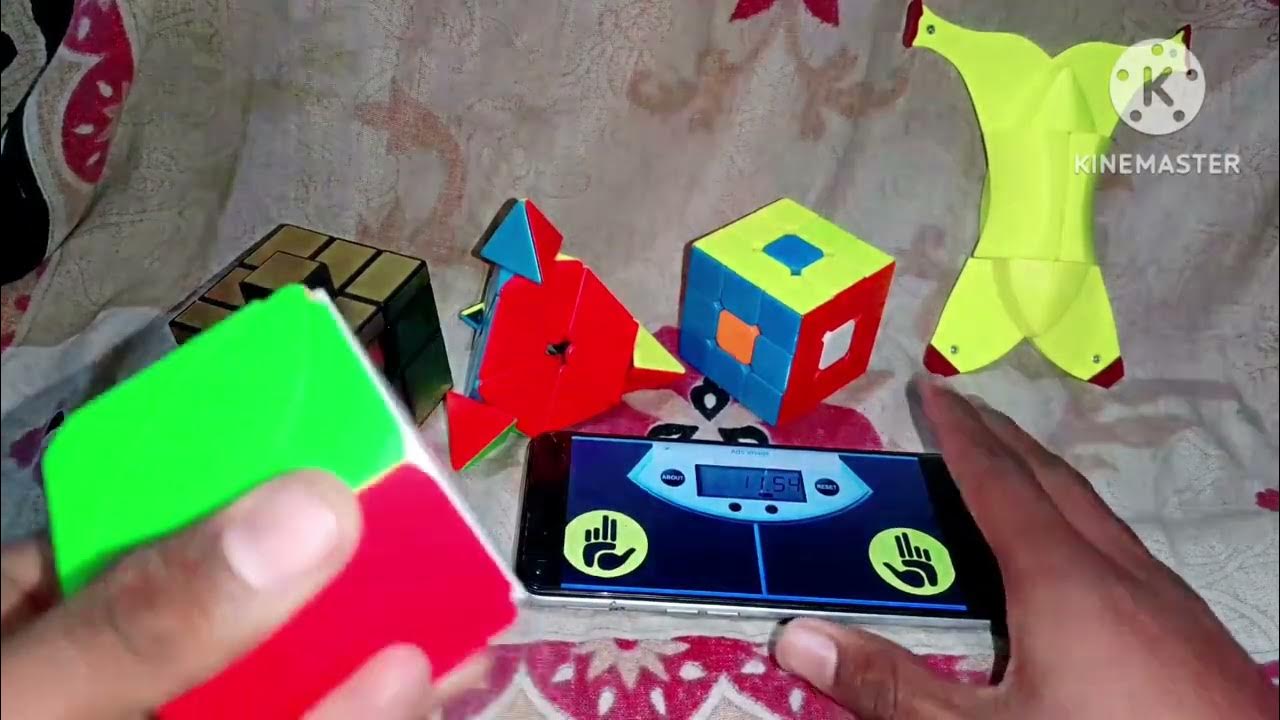 I Solved the ivy/leaf cube using a timer ⏳, In how much time I will able to solve it? #viral # ...