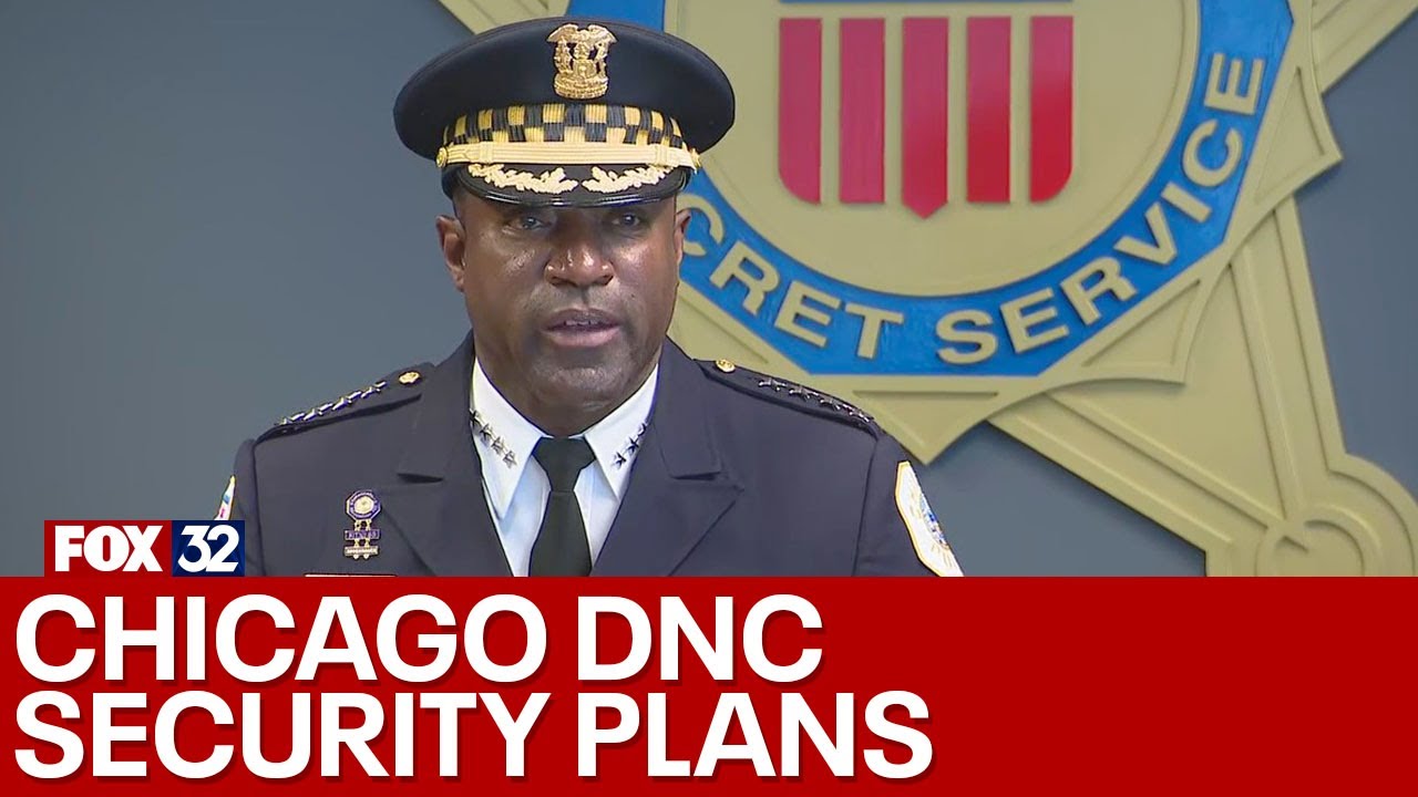 Chicago DNC: Officials release security plans ahead of convention - YouTube