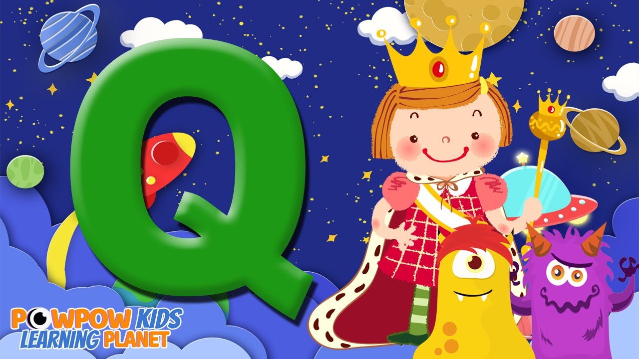 PHONIC SONG ABC ALPHABET TODDLER NURSERY KIDS SONG | POWPOW KIDS LEARNING PLANET - YouTube