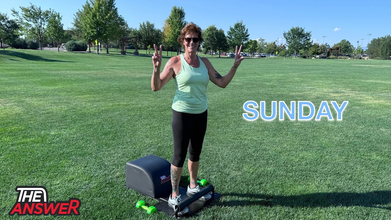 THE ANSWER MOVEMENT- SUNDAY TOTAL BODY ANSWER WORKOUT FEATURING ...