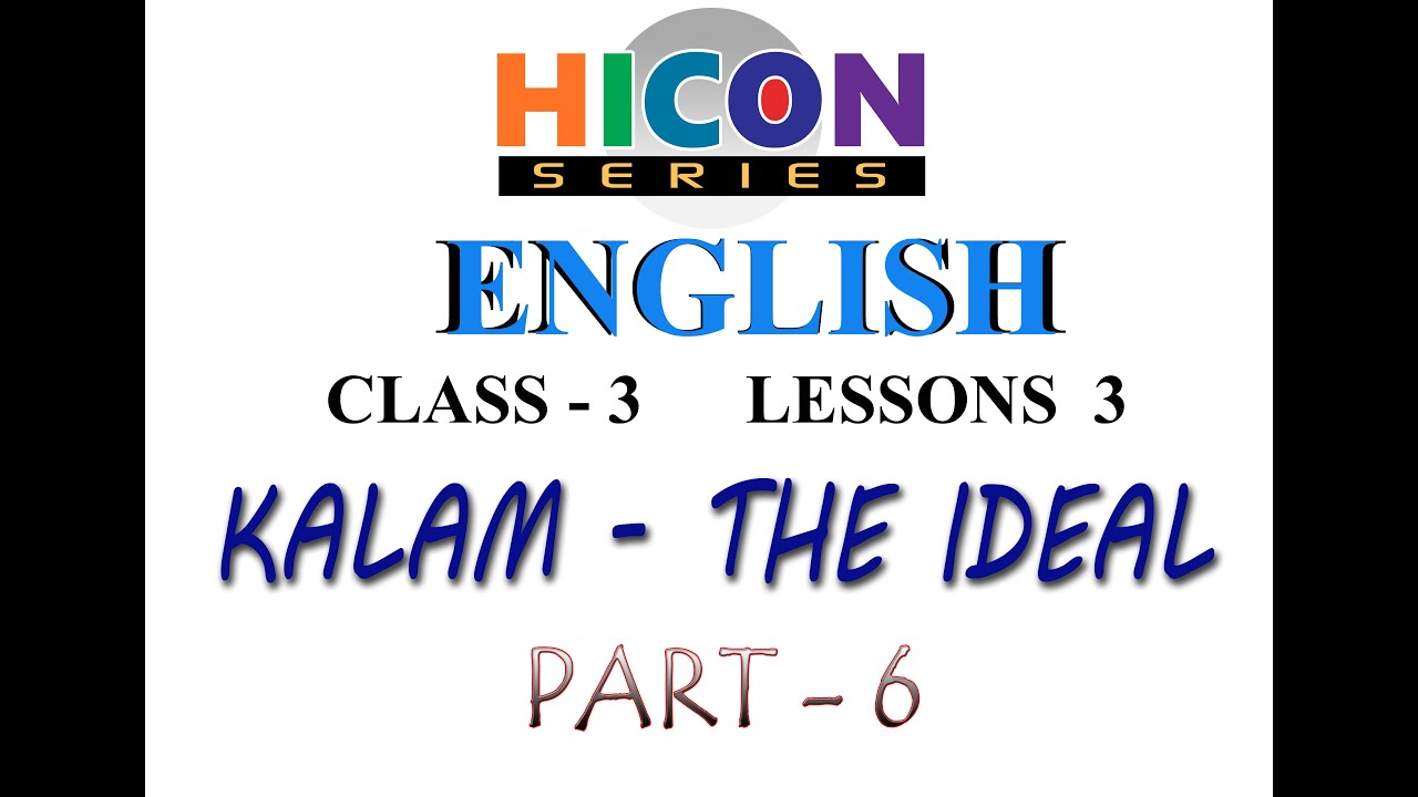 Class 3 English Lesson 3 Part 6 YouTube Class 3 English Lesson 3 Part 6 YouTube