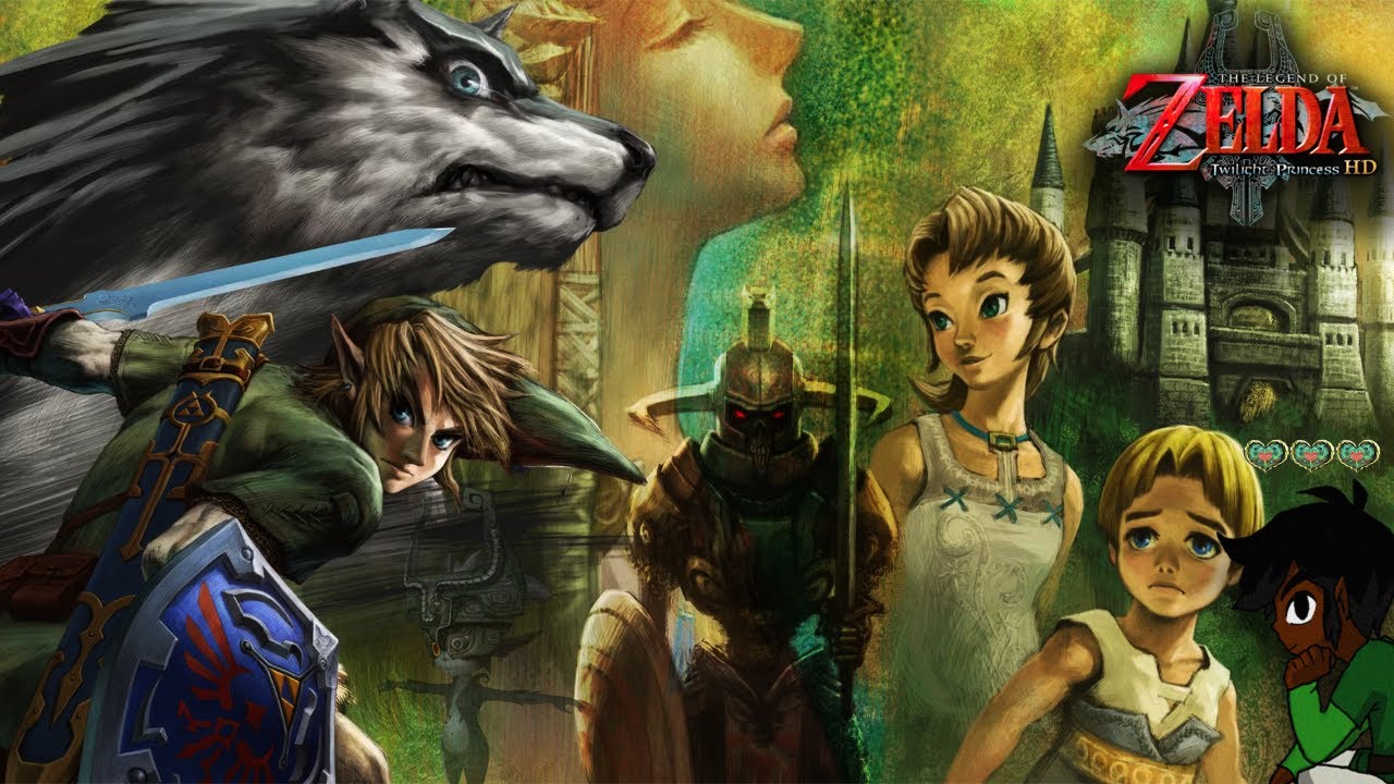 LETS PLAY THE LEGEND OF ZELDA TWILIGHT PRINCESS 3 HEART CHALLEGE (HERO ...