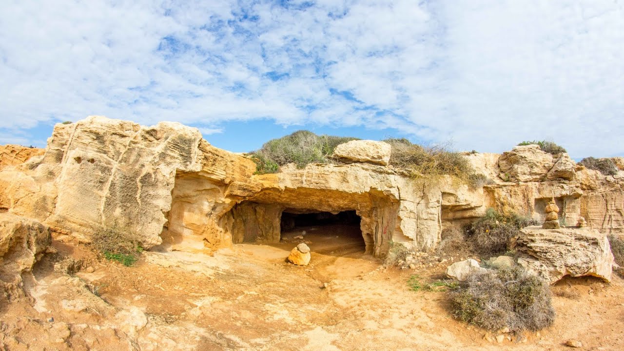 Cyprus Landscapes Video No 197 Cyclops Cave - YouTube