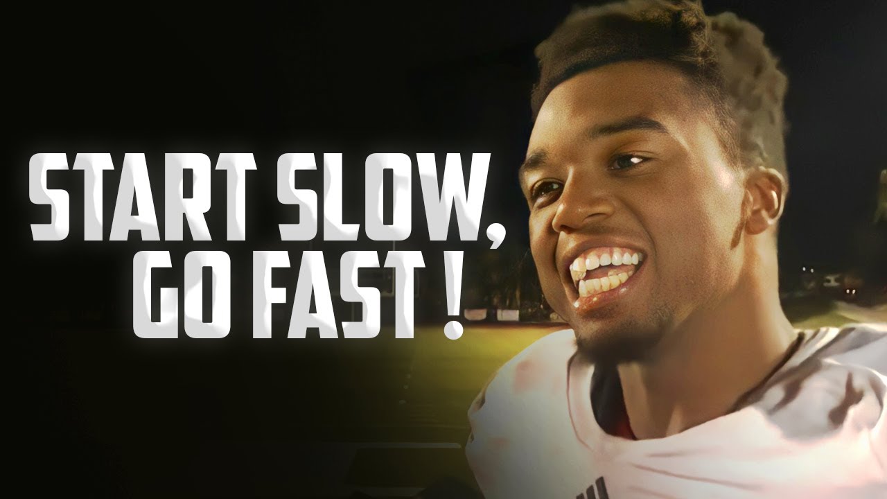 Start Slow, Go Fast! - Apollos Hester’s | This speech will change YOUR ...
