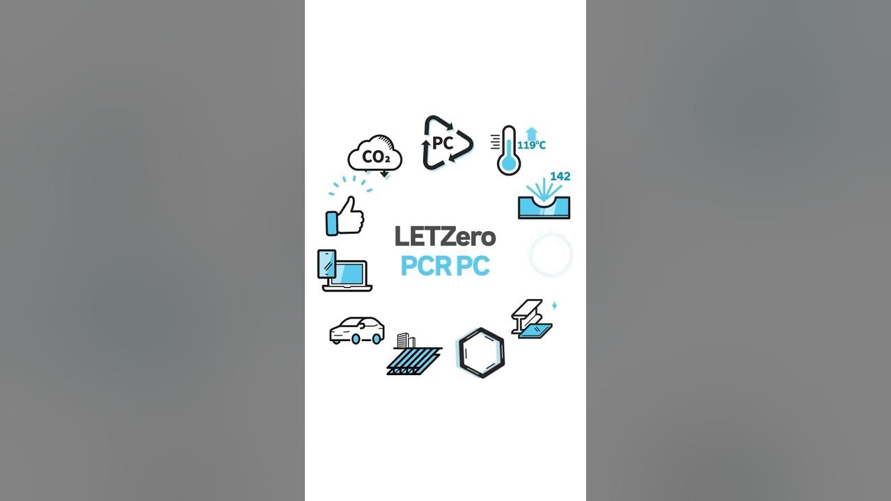 강화유리보다 150배 강하고 120℃ 이상의 열에도 견딜 수 있는 소재는? LETZero Shorts EP.3 PCR PC - YouTube