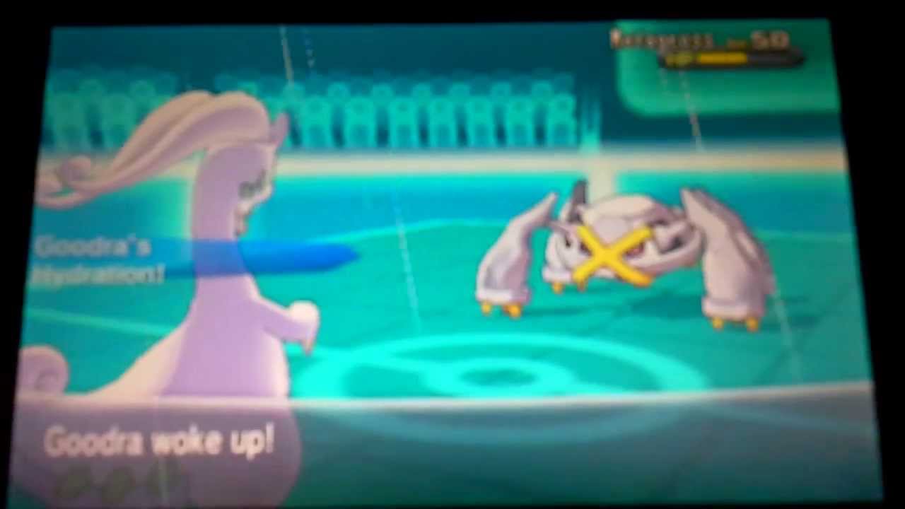 Pokemon X and Y wifi battle #1 Introducing Goodra! - YouTube