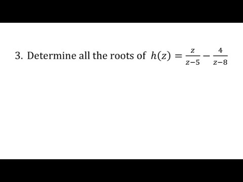 Roots of a function - YouTube
