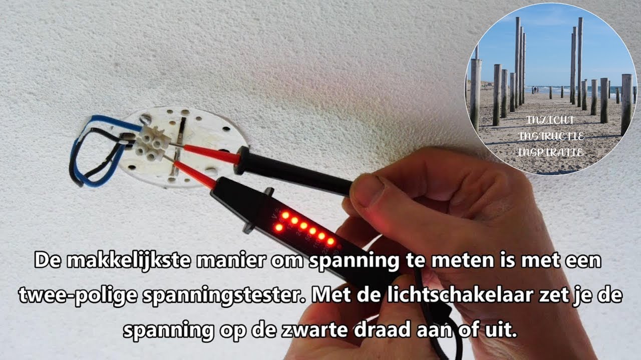 Spanningstester, multimeter, spanningszoeker, spanning elektra meten ...