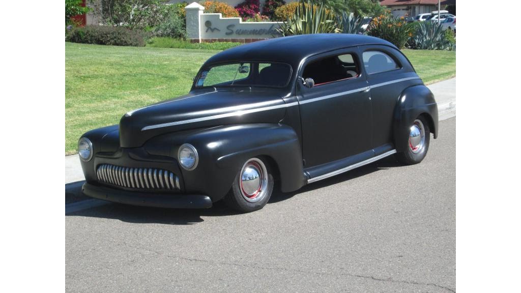 1942 Ford 2 Door Sedan Custom Street Rod - YouTube