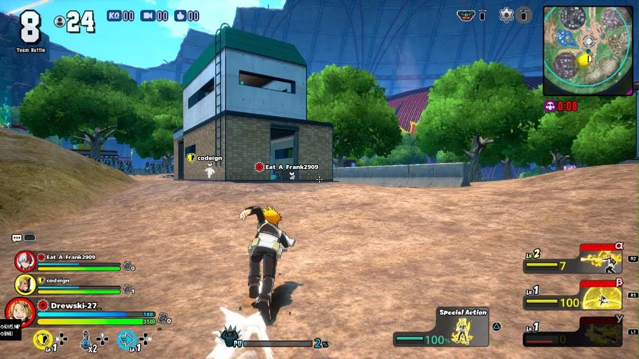 TRYING NEW MY HERO GAME!!!!- MY HERO ULTRA RUMBLE_ - YouTube