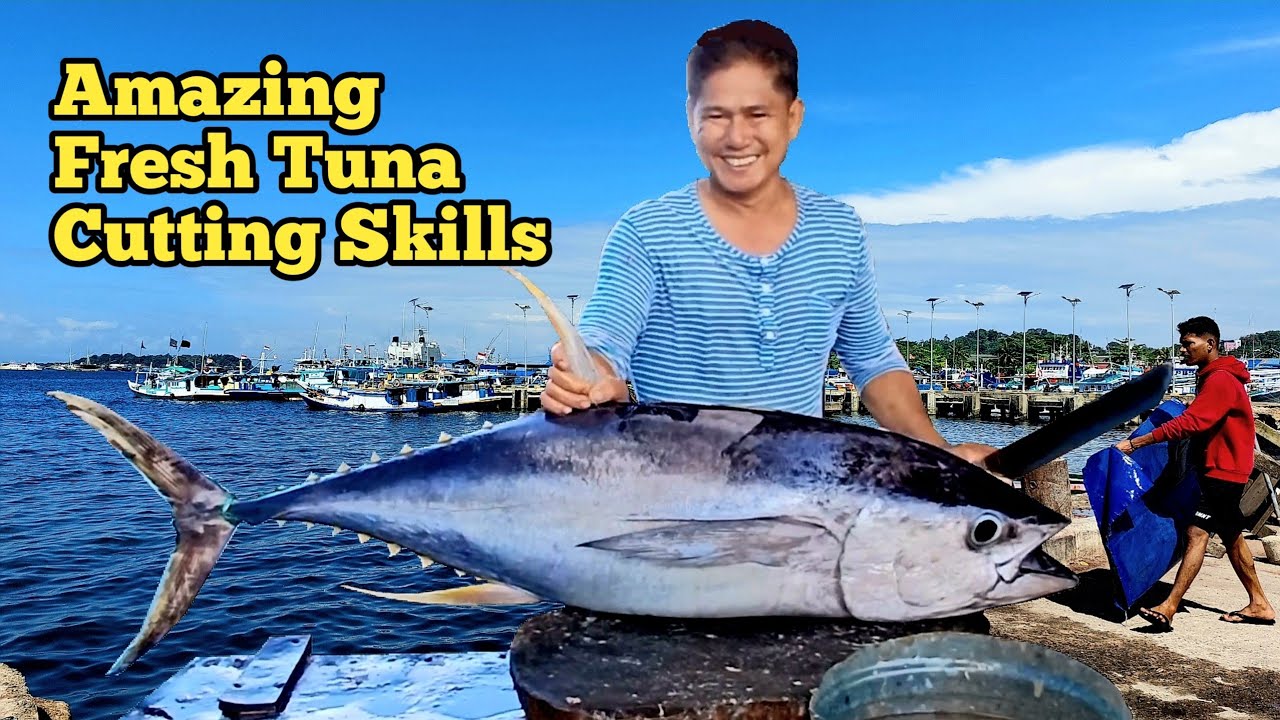 Amazing Fresh Tuna Cutting Skills - YouTube